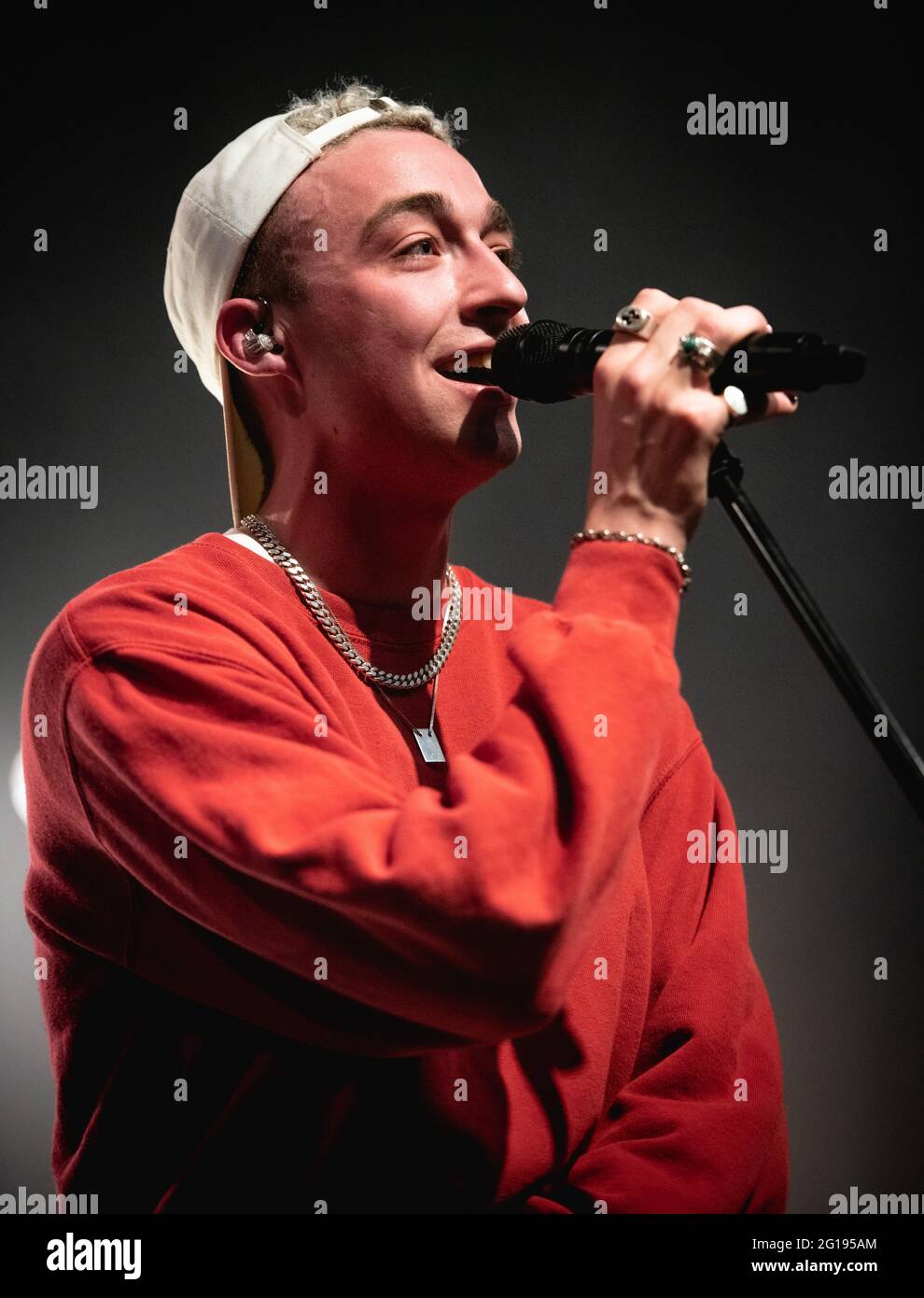 Copenhagen, Denmark. 04th, June 2021. The Danish singer and songwriter ...