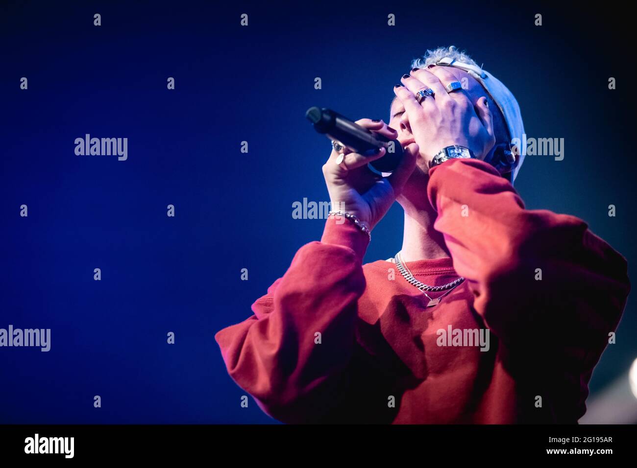 Copenhagen, Denmark. 04th, June 2021. The Danish singer and songwriter ...