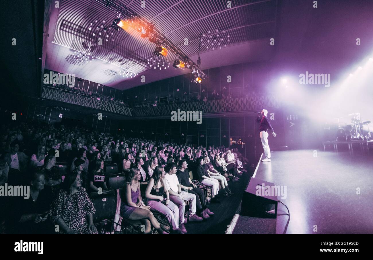 Copenhagen, Denmark. 04th, June 2021. The Danish singer and songwriter ...