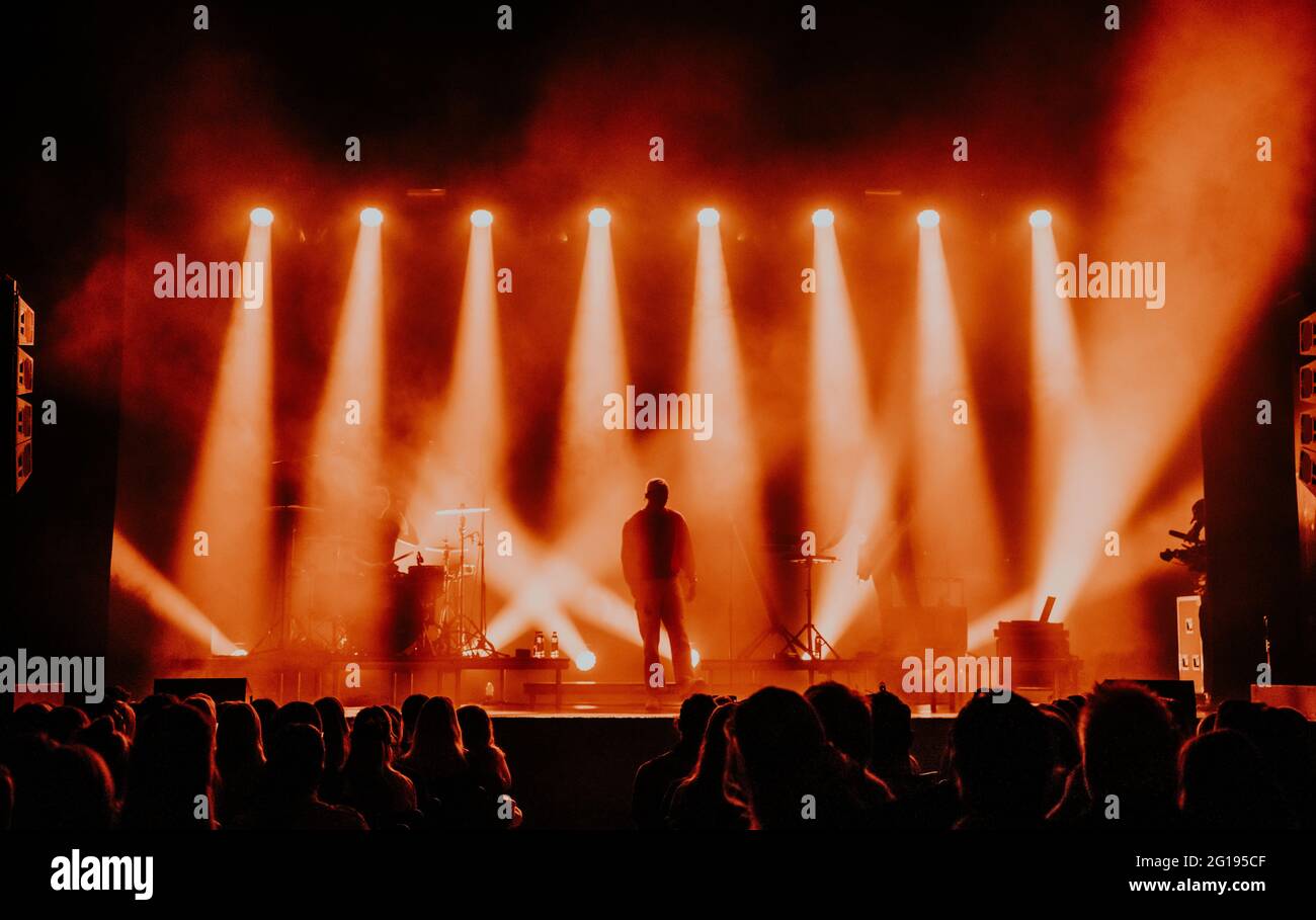 Copenhagen, Denmark. 04th, June 2021. The Danish singer and songwriter ...