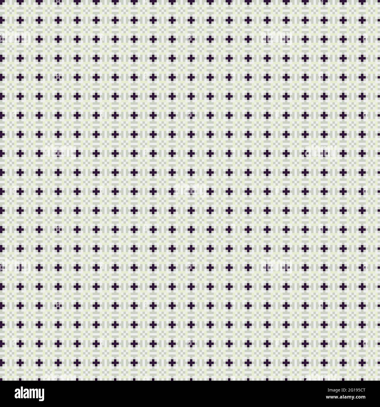 Abstract Cross-Pattern Dotted generative computational art illustration ...
