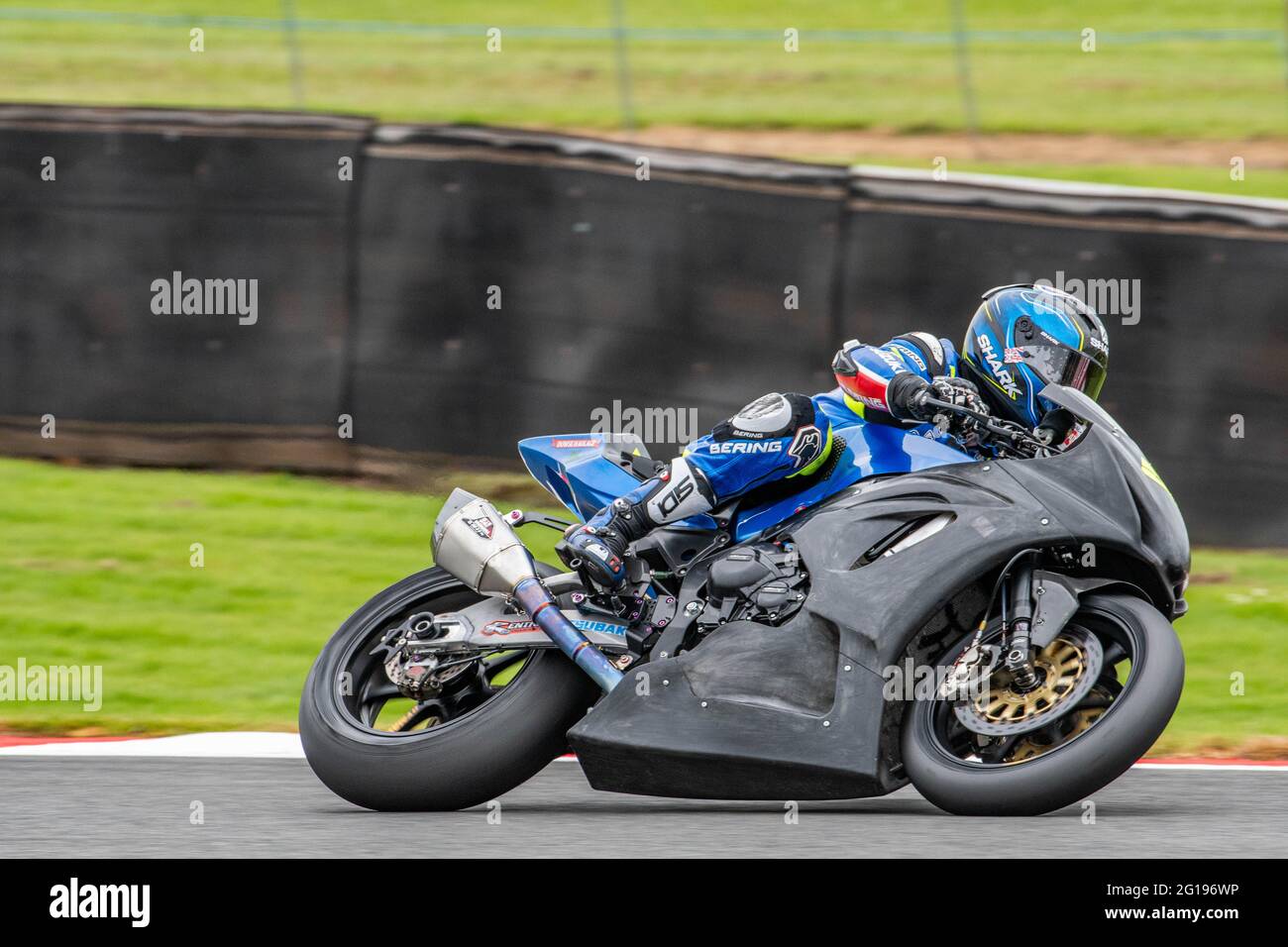 Several Motorcycles Motorbikes Racing at Oulton Park Motorsport Race ...