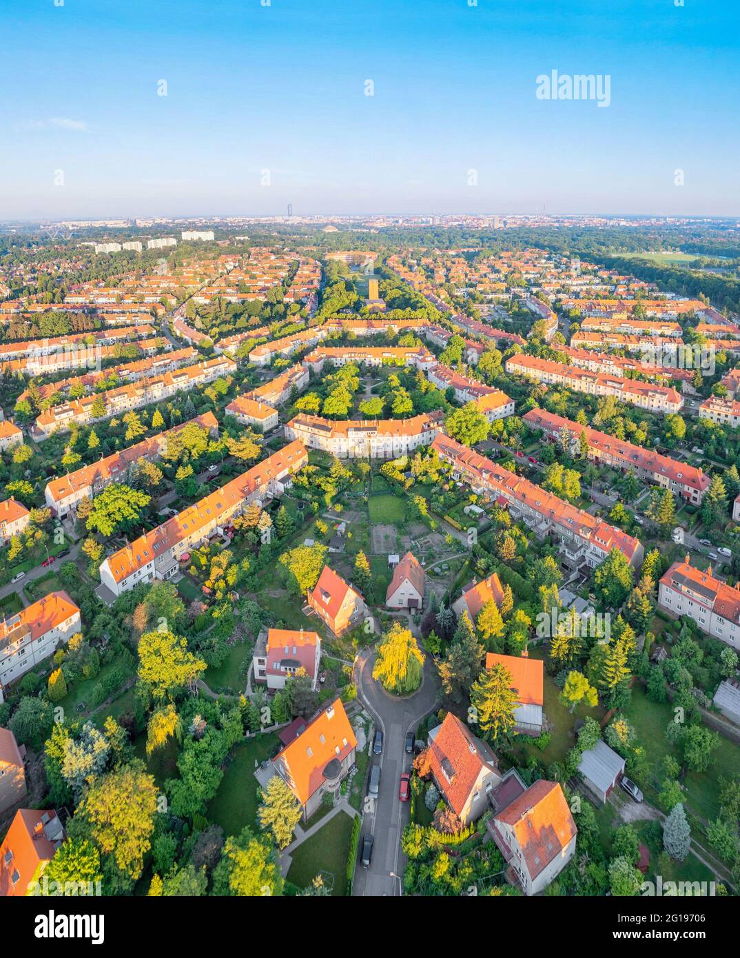 Sepolno - residential district built in 1919-1935 according to the ...