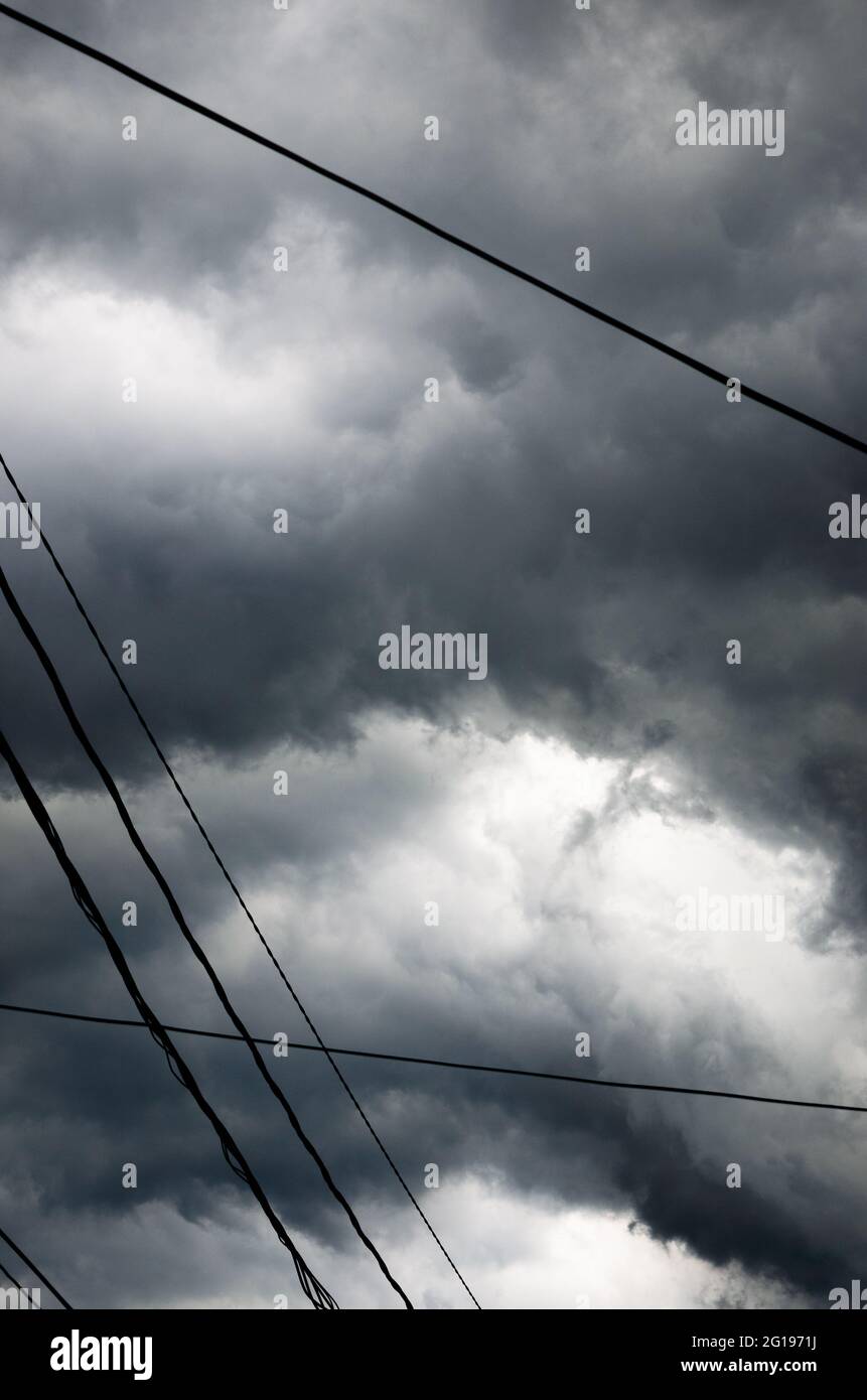 Powerline landscape hi-res stock photography and images - Alamy