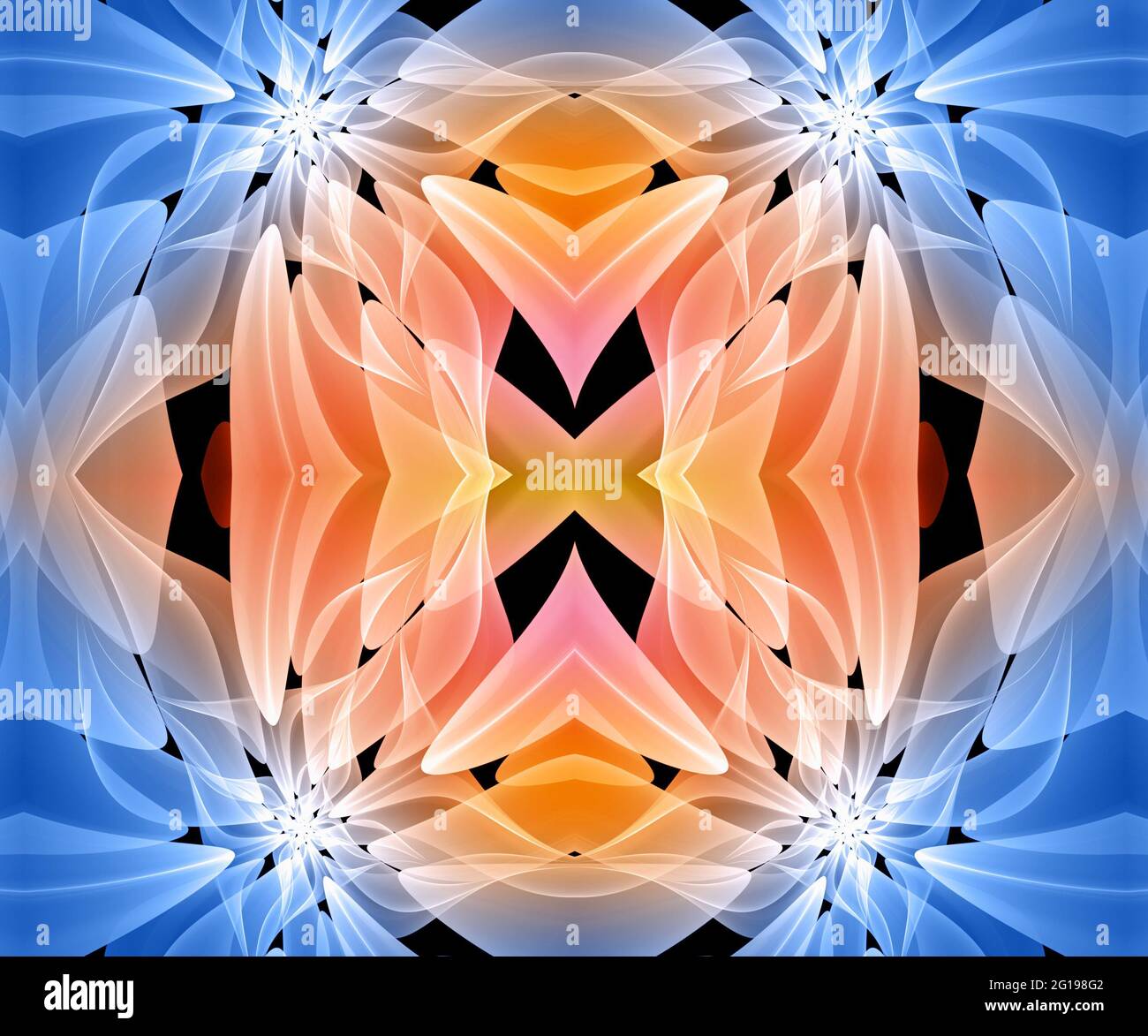 Computer generated fractal artwork for creative design and ...