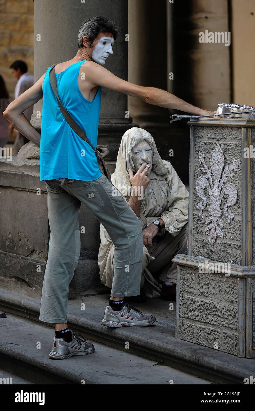 Italian Street Mimes