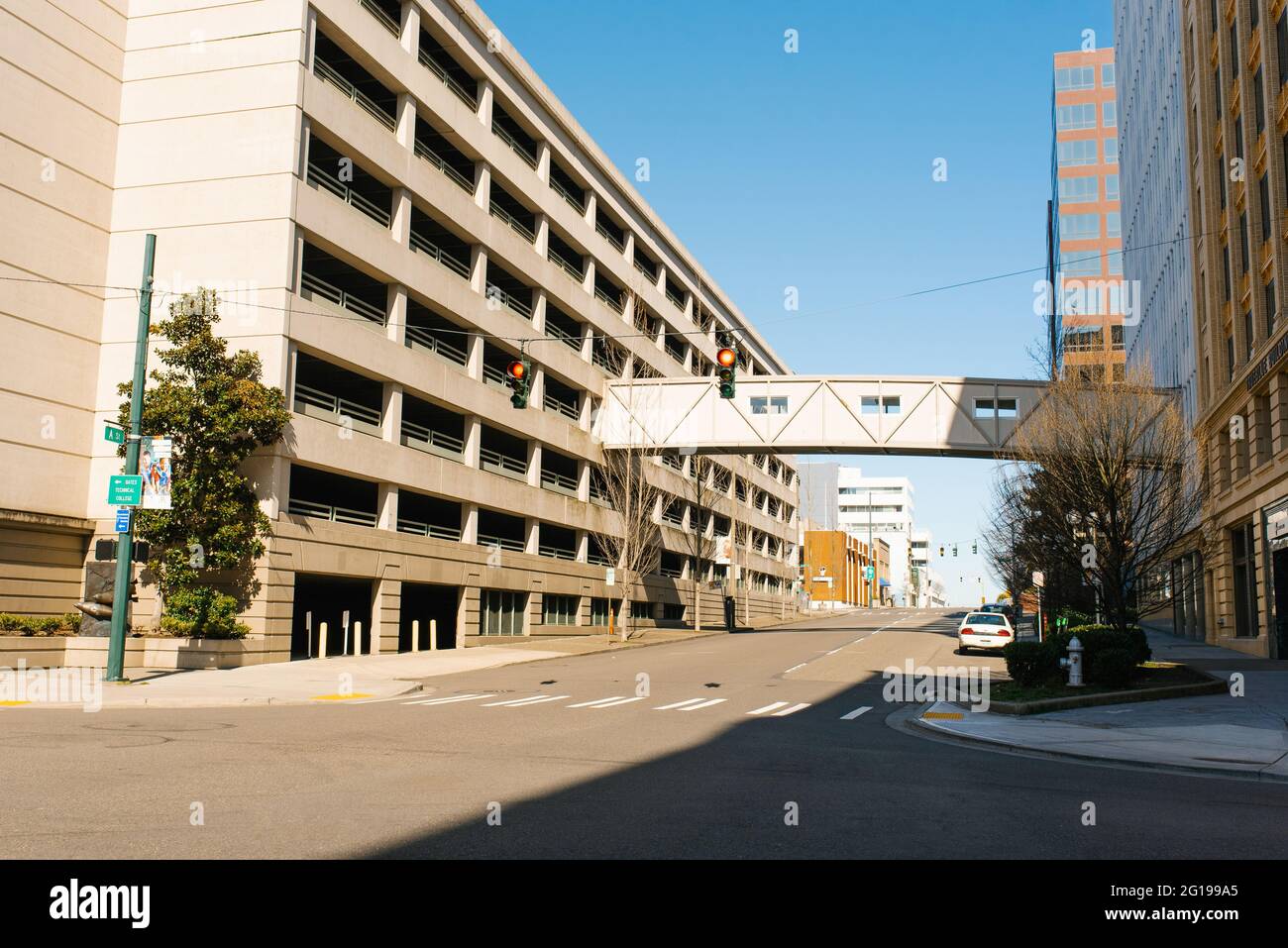 Aerial view downtown in tacoma hi-res stock photography and images - Alamy