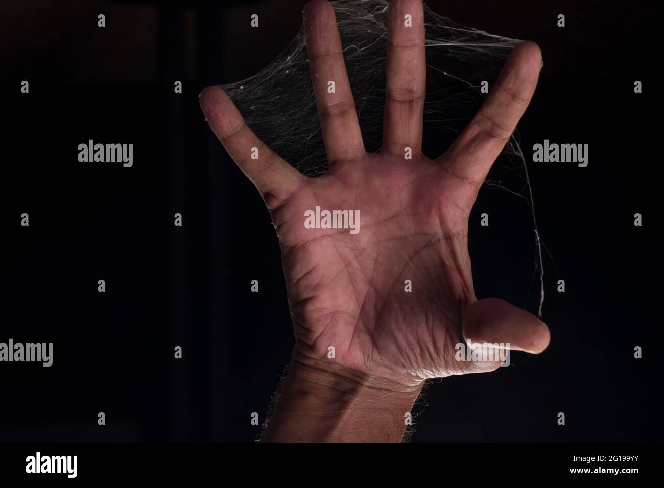 Man scream spider hi-res stock photography and images - Alamy