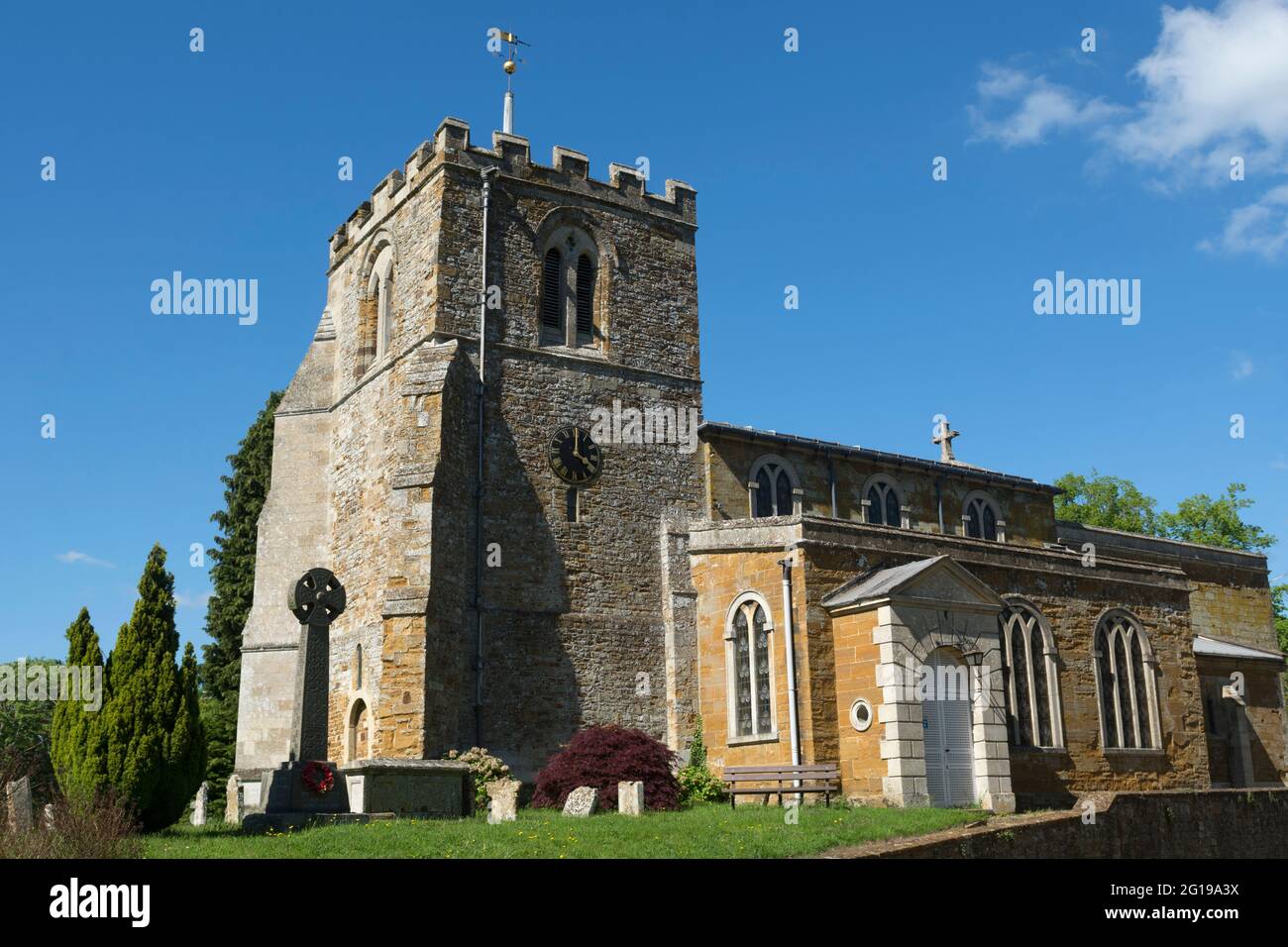 All Saints Church, Lamport, Northamptonshire, England, UK Stock Photo ...