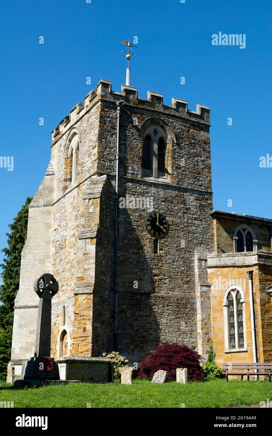 All Saints Church, Lamport, Northamptonshire, England, UK Stock Photo ...