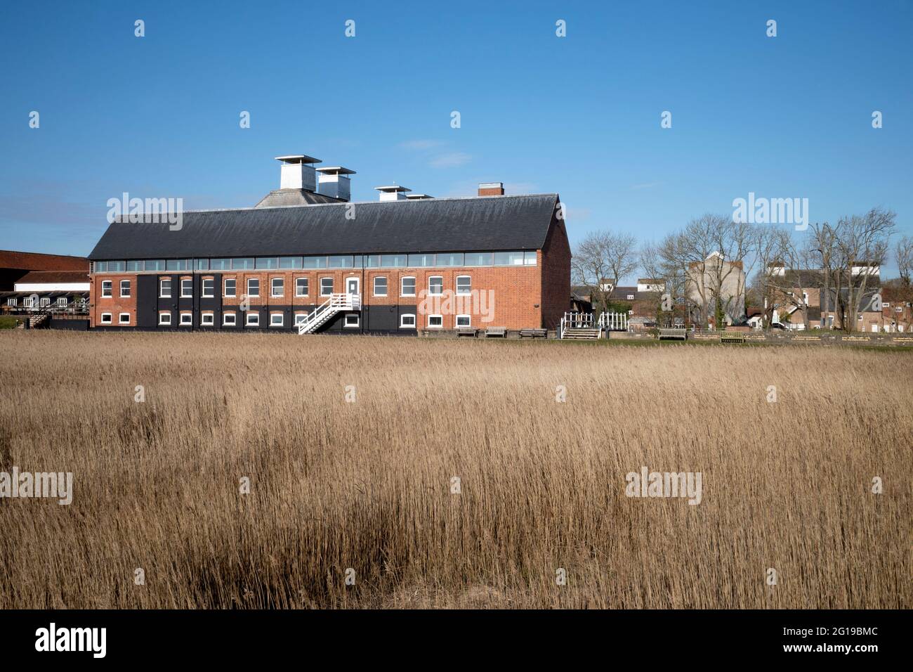 Snape Maltings concert hall Suffolk UK Stock Photo - Alamy
