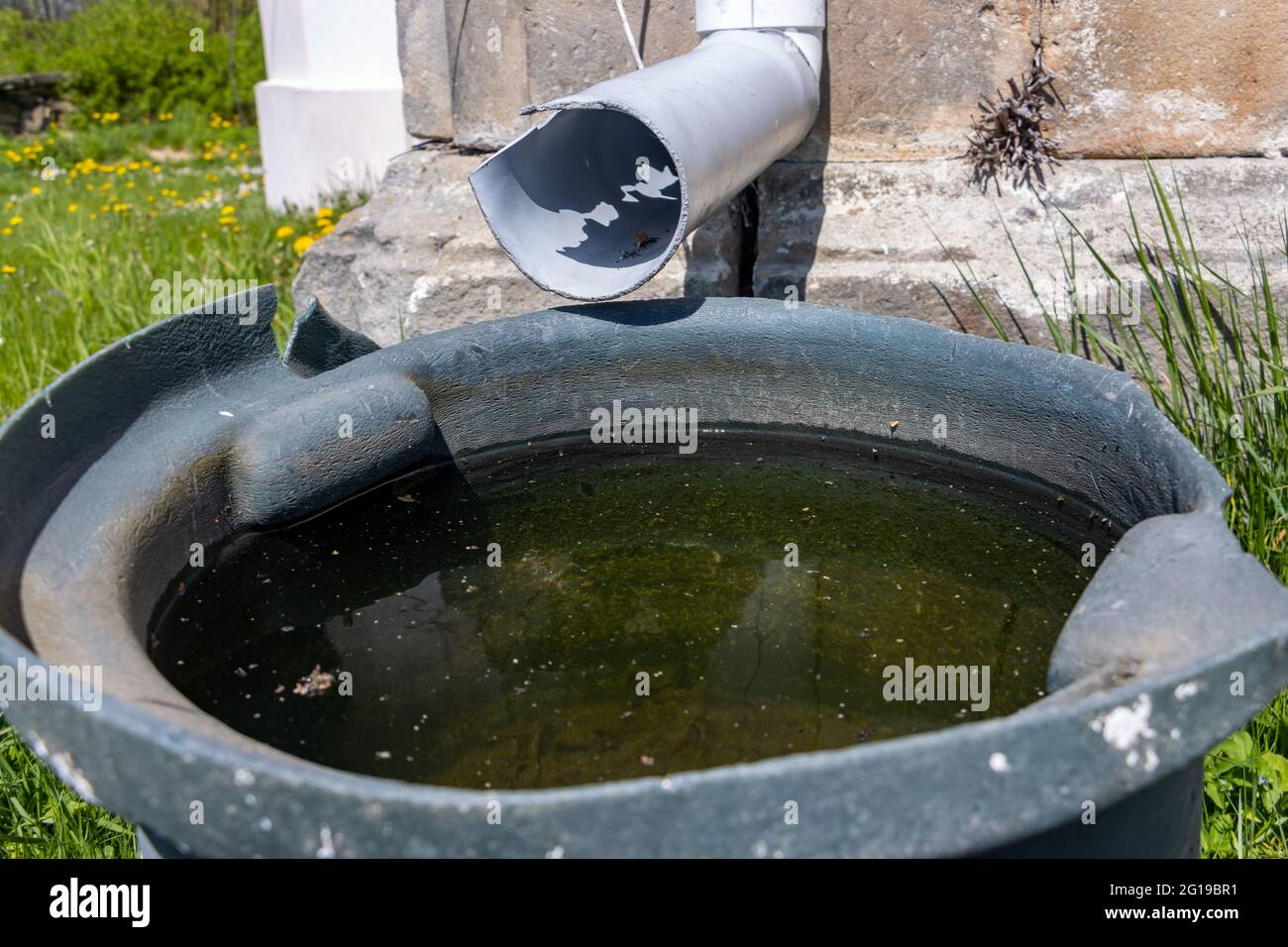 Rainwater tank backyard hi-res stock photography and images - Alamy