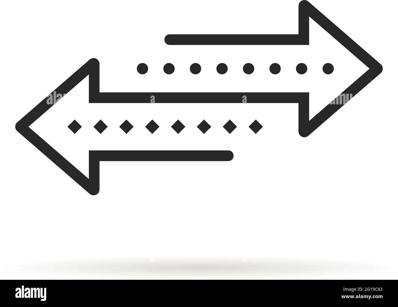 Money transfer black icon Stock Vector Images - Alamy