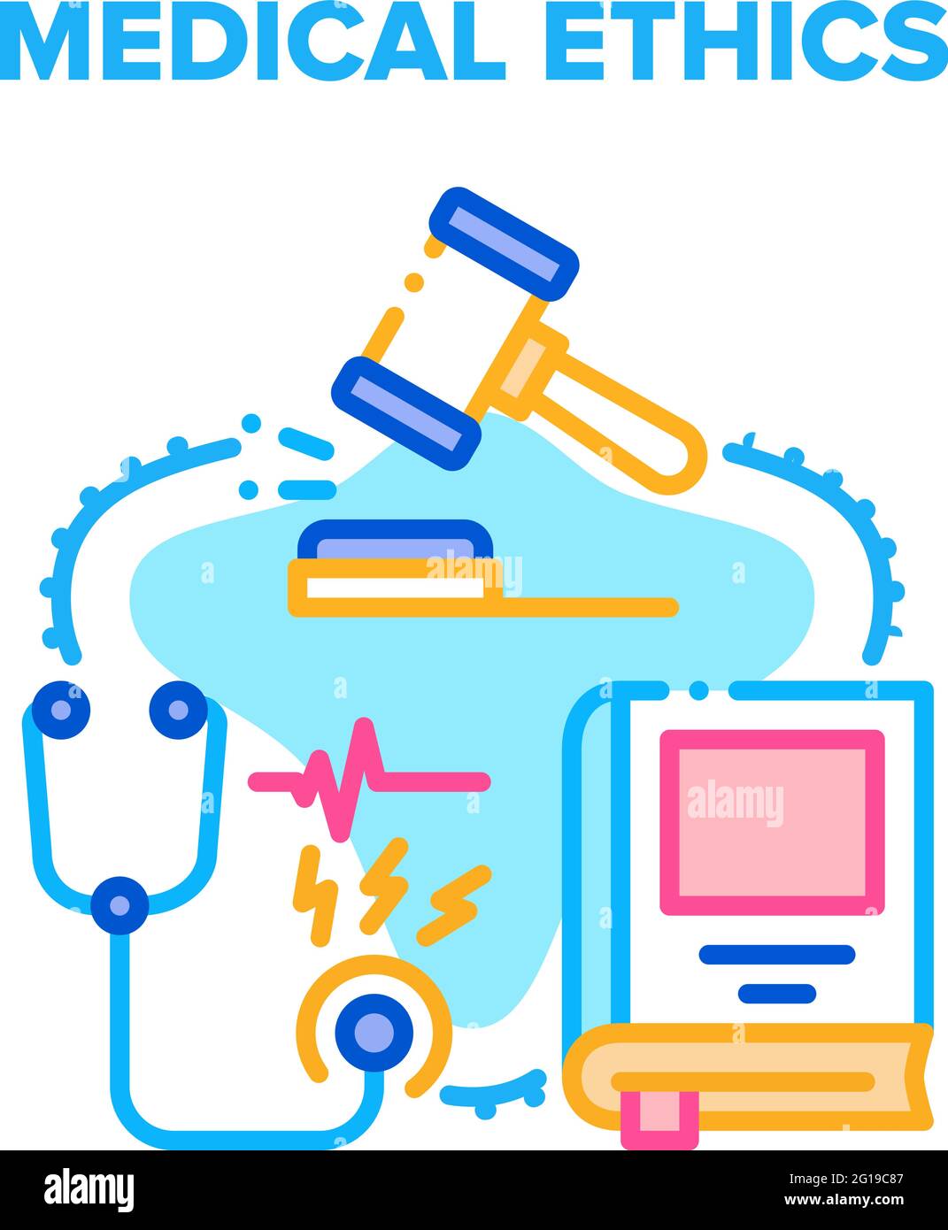 Medical Ethics Professional Vector Concept Color Stock Vector Image ...