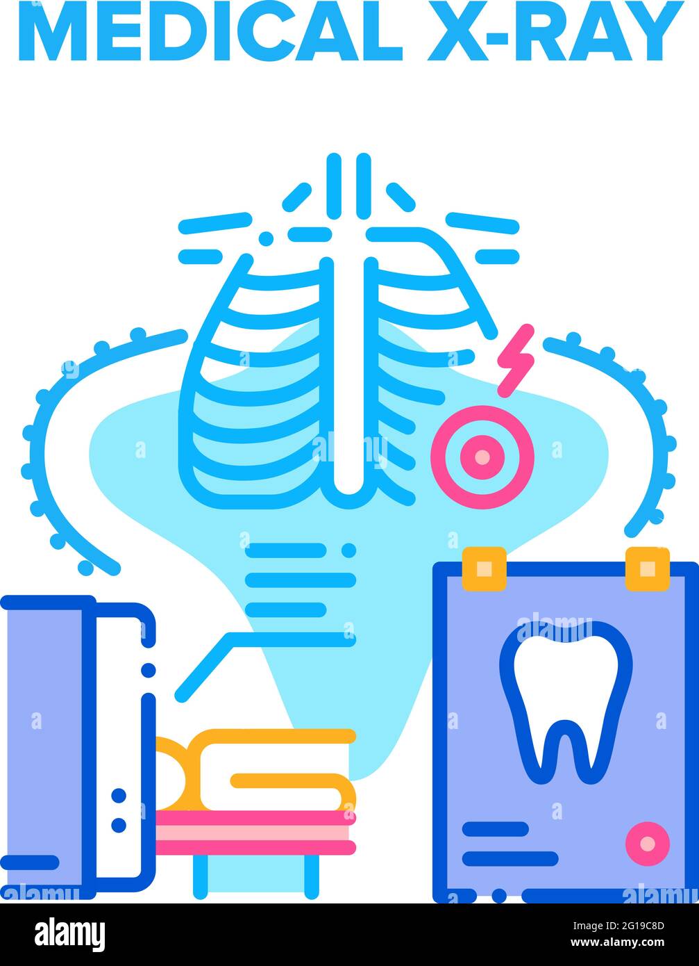 Digital radiography Stock Vector Images - Alamy