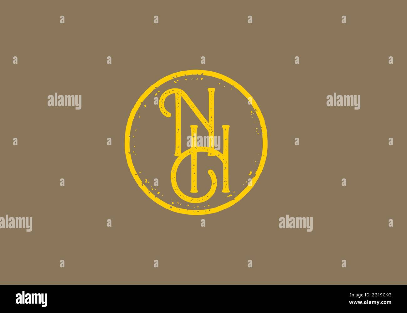 Vintage style letter Stock Vector Images - Alamy