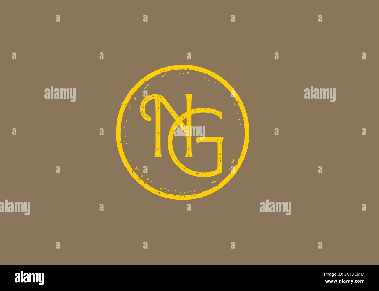 Ng letters Stock Vector Images - Alamy