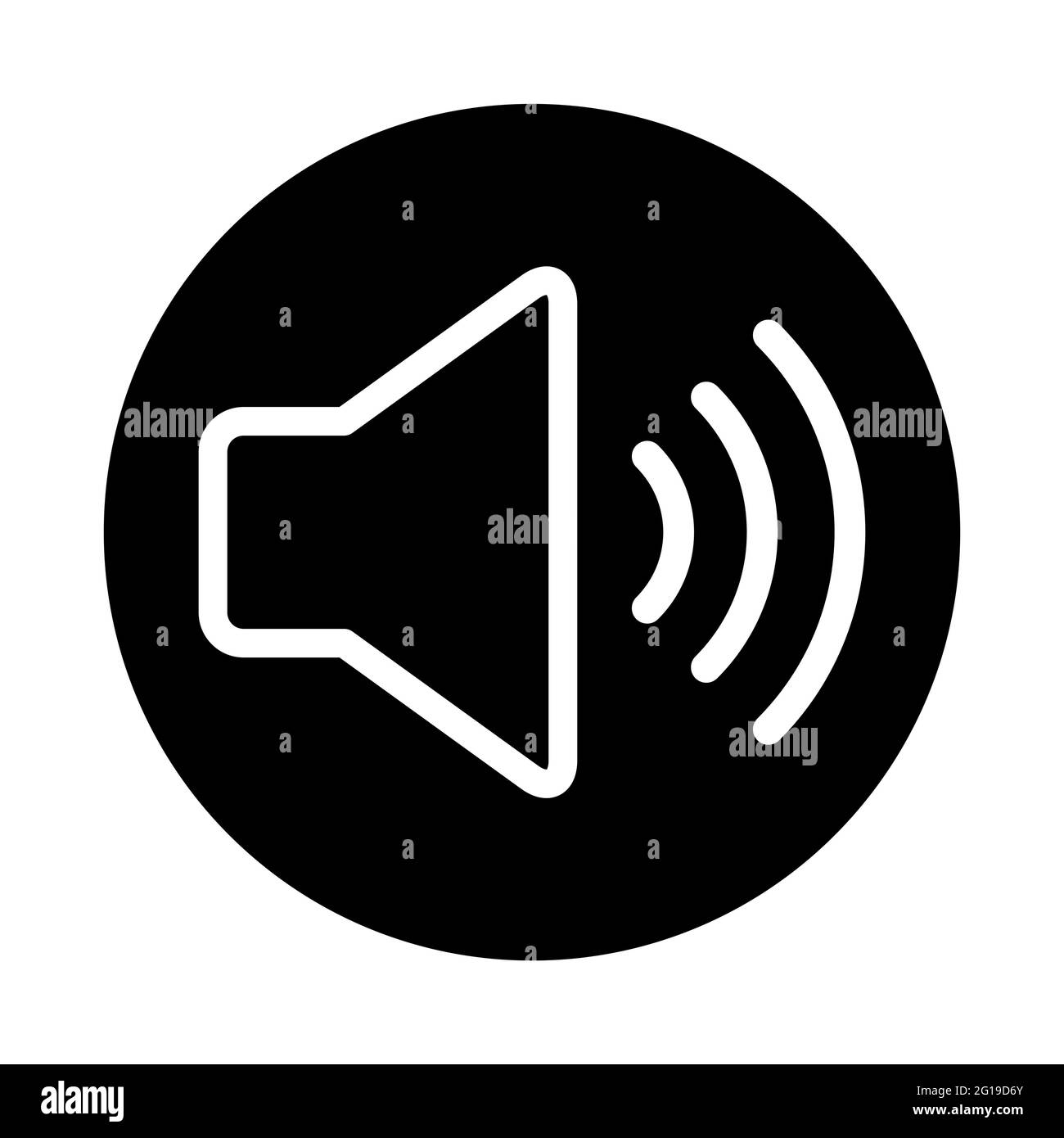 Speaker volume level interface hi-res stock photography and images - Alamy
