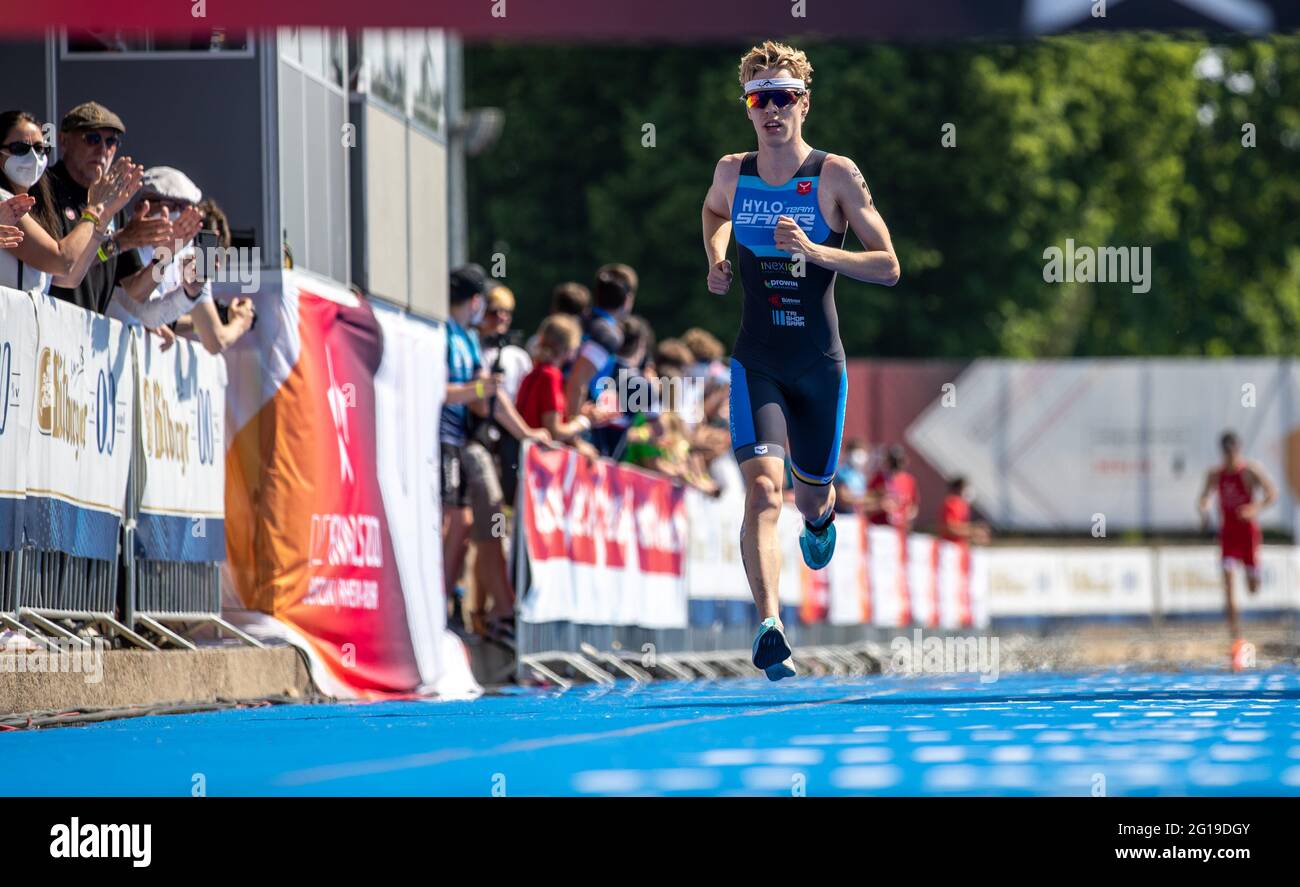 Berlin, Germany. 06th June, 2021. Triathlon: German Championship ...
