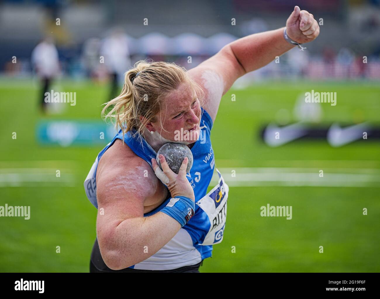 05 June 2021, Lower Saxony, Brunswick: Athletics: German Championship ...