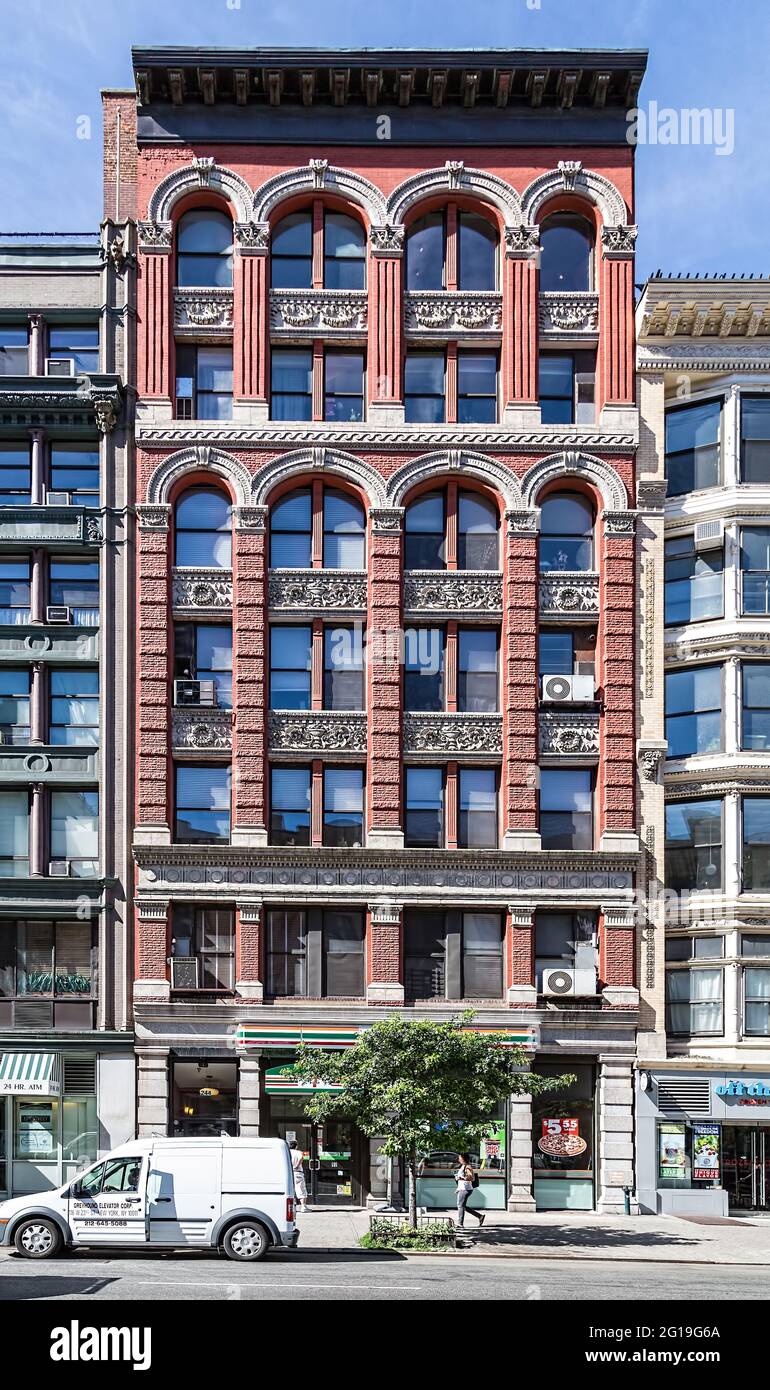 Details, 244-246 West 23rd Street, Chelsea, NYC Stock Photo - Alamy