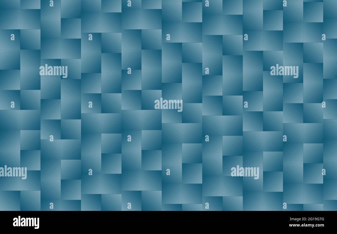 Blue square tile pattern background, 3D rendering Stock Photo - Alamy