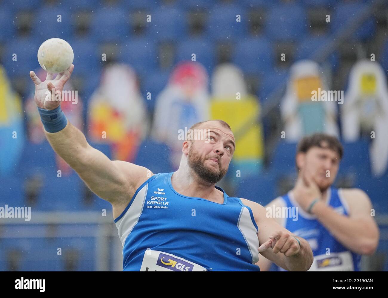 Brunswick, Germany. 06th June, 2021. Athletics: German Championships ...
