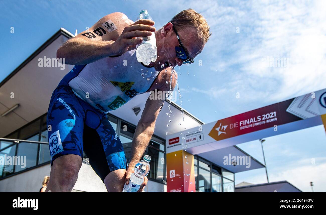 Berlin, Germany. 06th June, 2021. Triathlon: German Championship Sprint ...