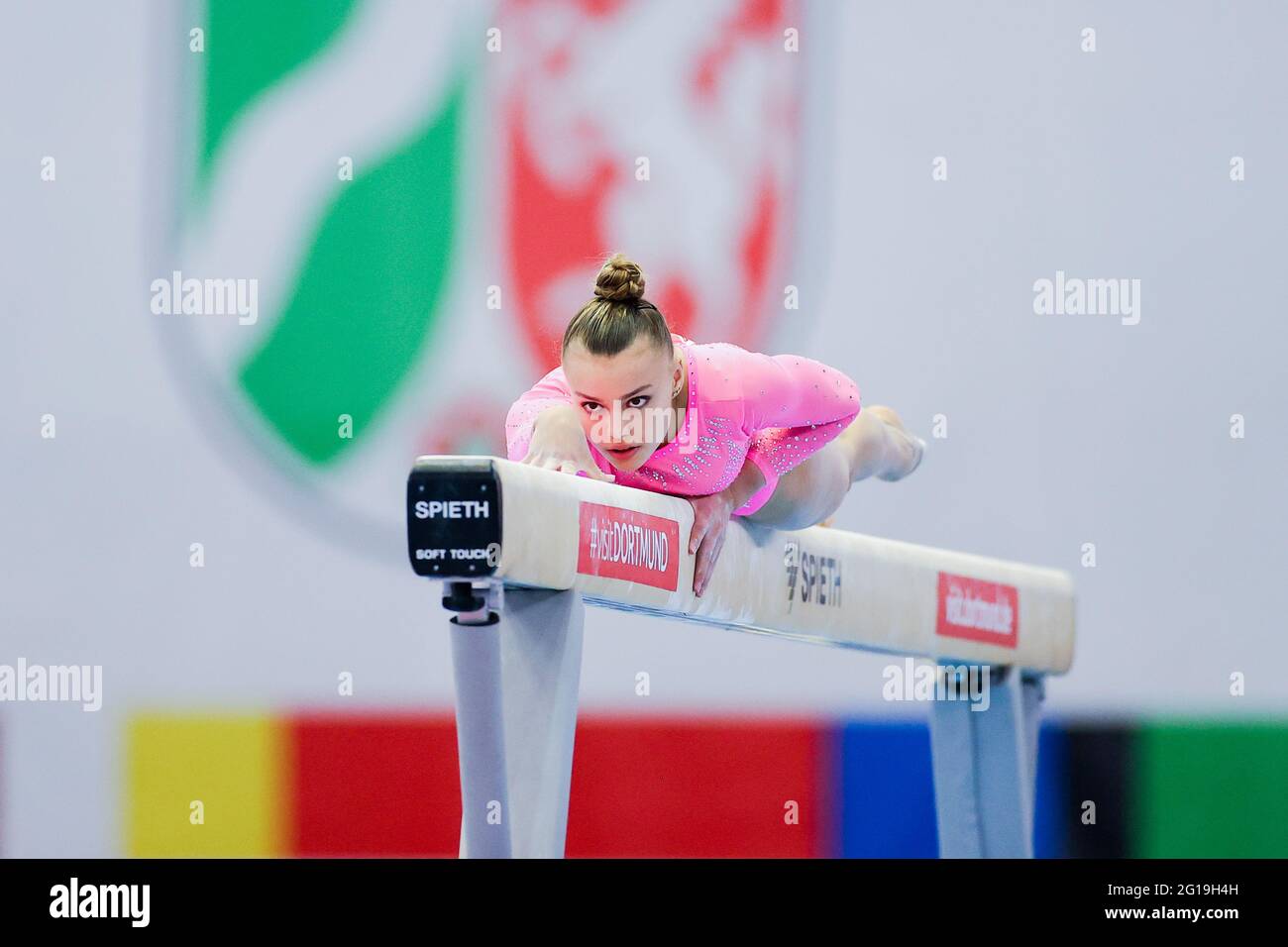 Dortmund, Germany. 06th June, 2021. Gymnastics, apparatus gymnastics ...