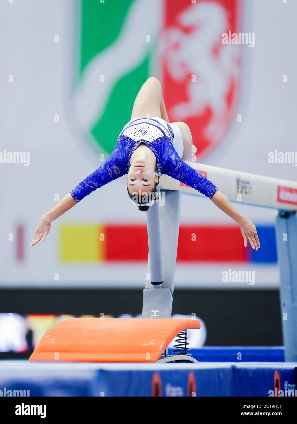 Dortmund, Germany. 06th June, 2021. Gymnastics, apparatus gymnastics ...