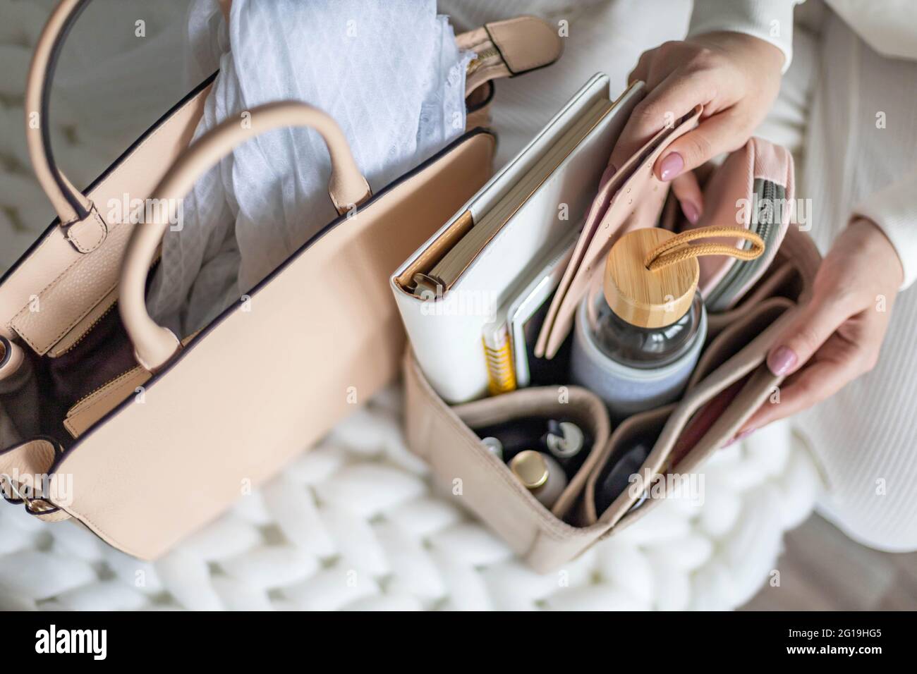 Reusable water bottle keeping your beverage cold or hot hi-res stock ...