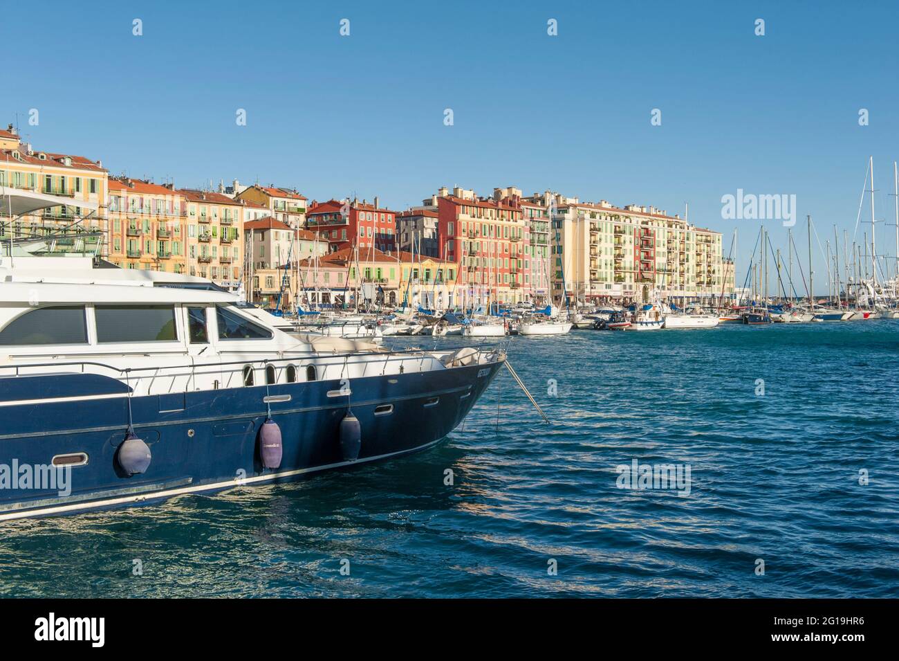 The Port of Nice, France Stock Photo - Alamy