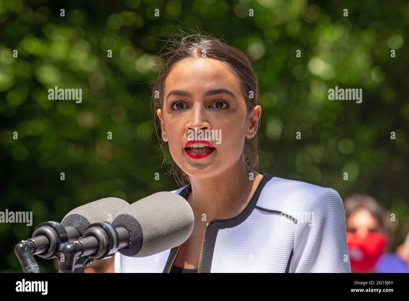 Congresswoman alexandria ocasio cortez hi-res stock photography and ...