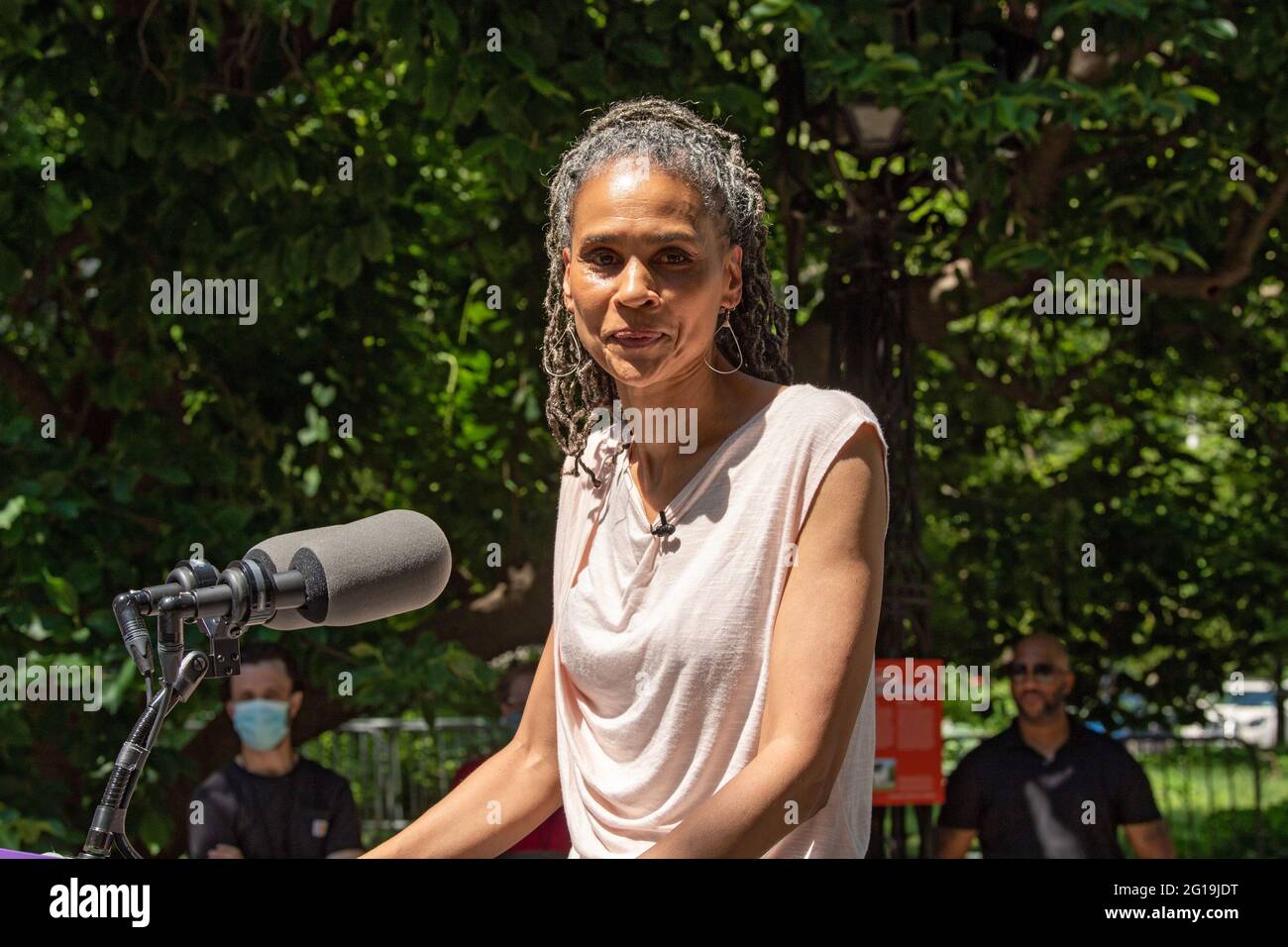 New York City Mayoral candidate Maya Wiley accepts Congresswoman ...