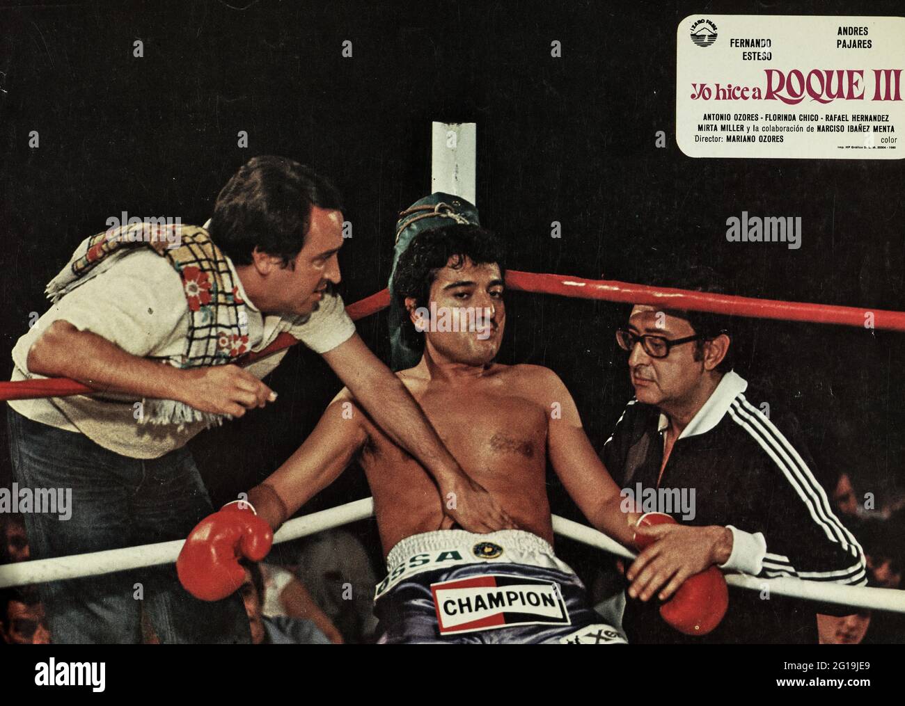 ANTONIO OZORES, ANDRES PAJARES and FERNANDO ESTESO in YO HICE A ROQUE ...