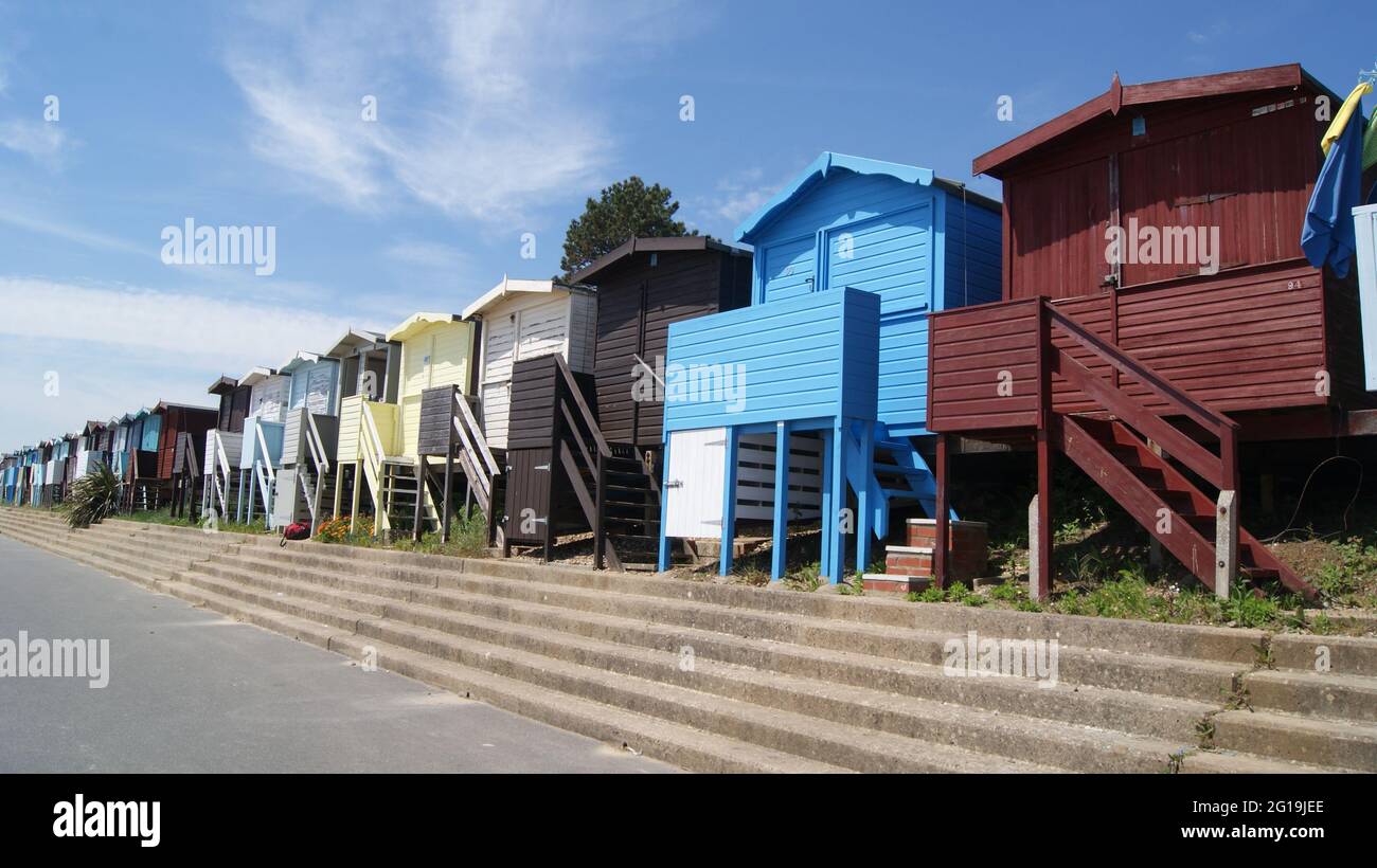 Victorian Beach Hut Vintage High Resolution Stock Photography and ...