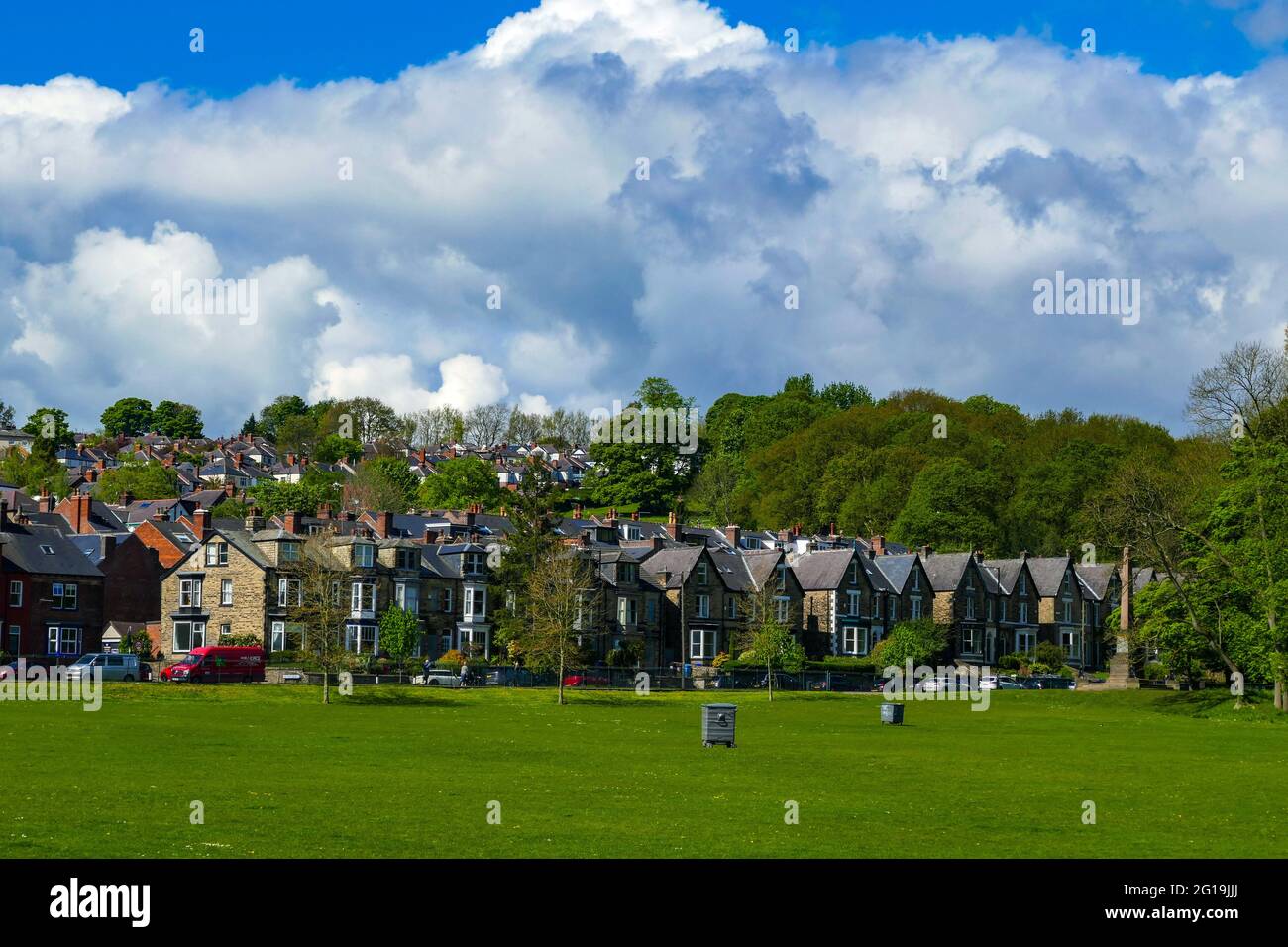 Endcliffe Park in Summer in Sheffield, South Yorkshire, North of ...