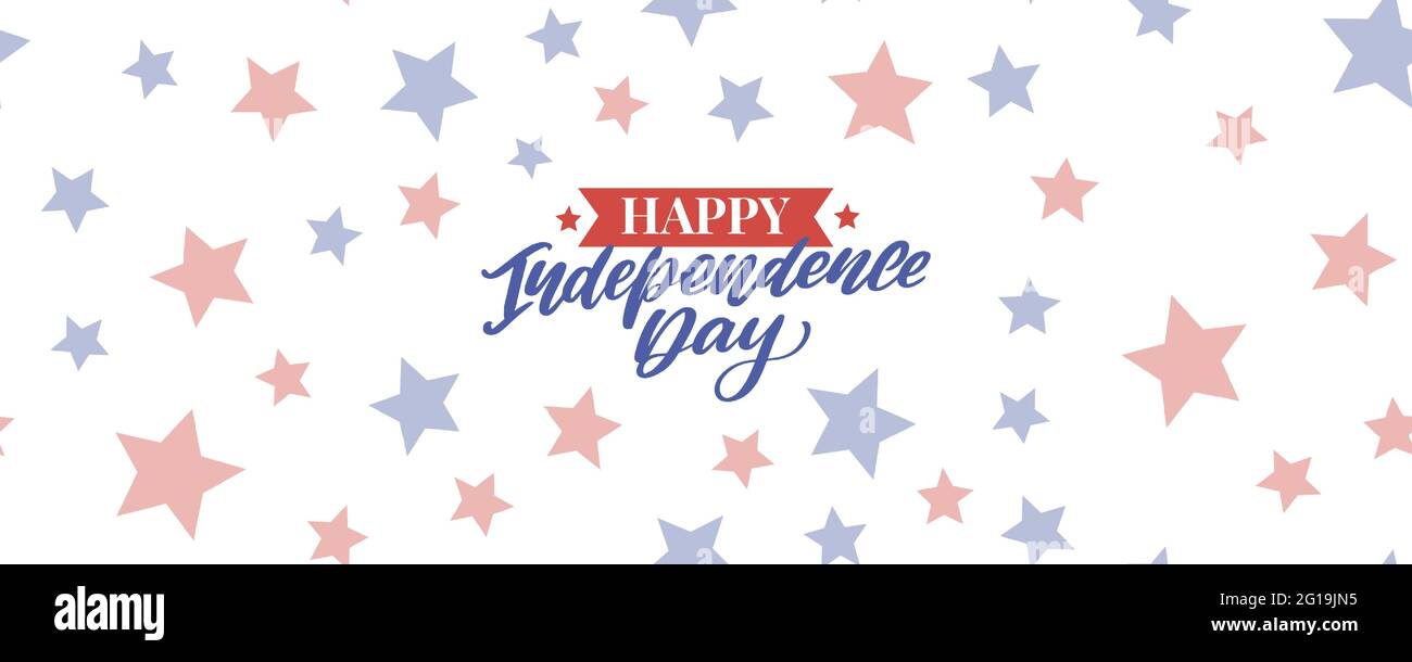 Handwritten independence card Stock Vector Images - Alamy