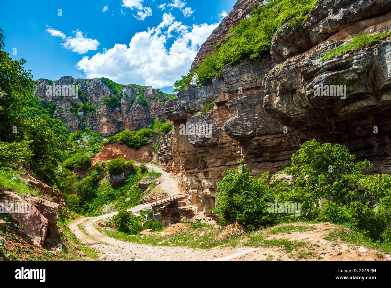 Road bridge rocky mountain hi-res stock photography and images - Alamy