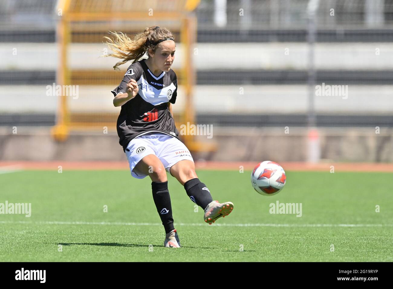 Lugano, Switzerland. 06th June, 2021. Chiara Martinoli (#22 FC Lugano ...
