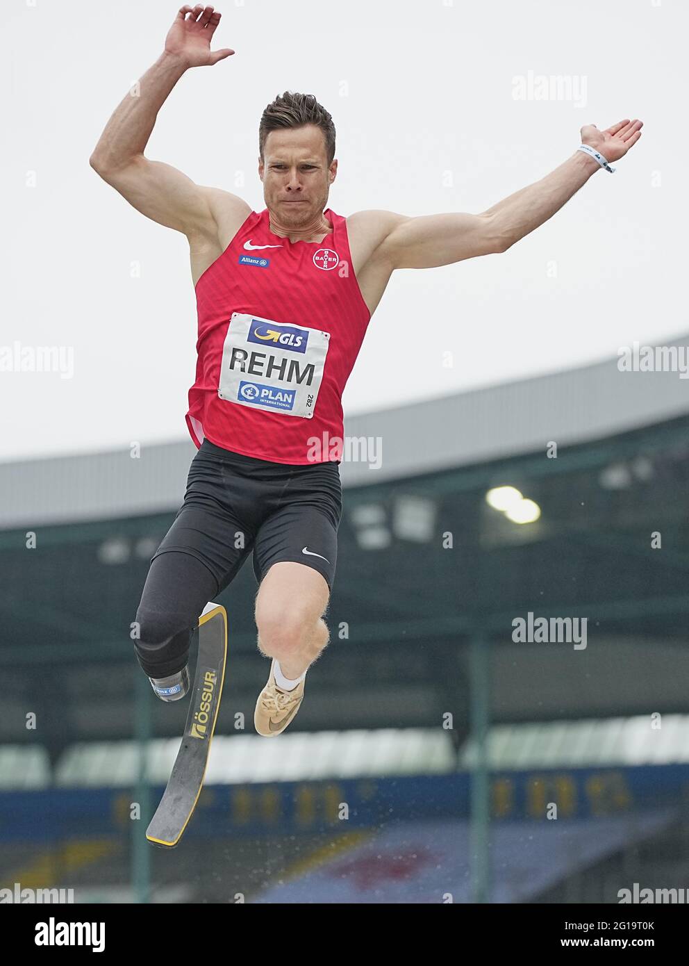 Brunswick, Germany. 06th June, 2021. Athletics: German Championships ...