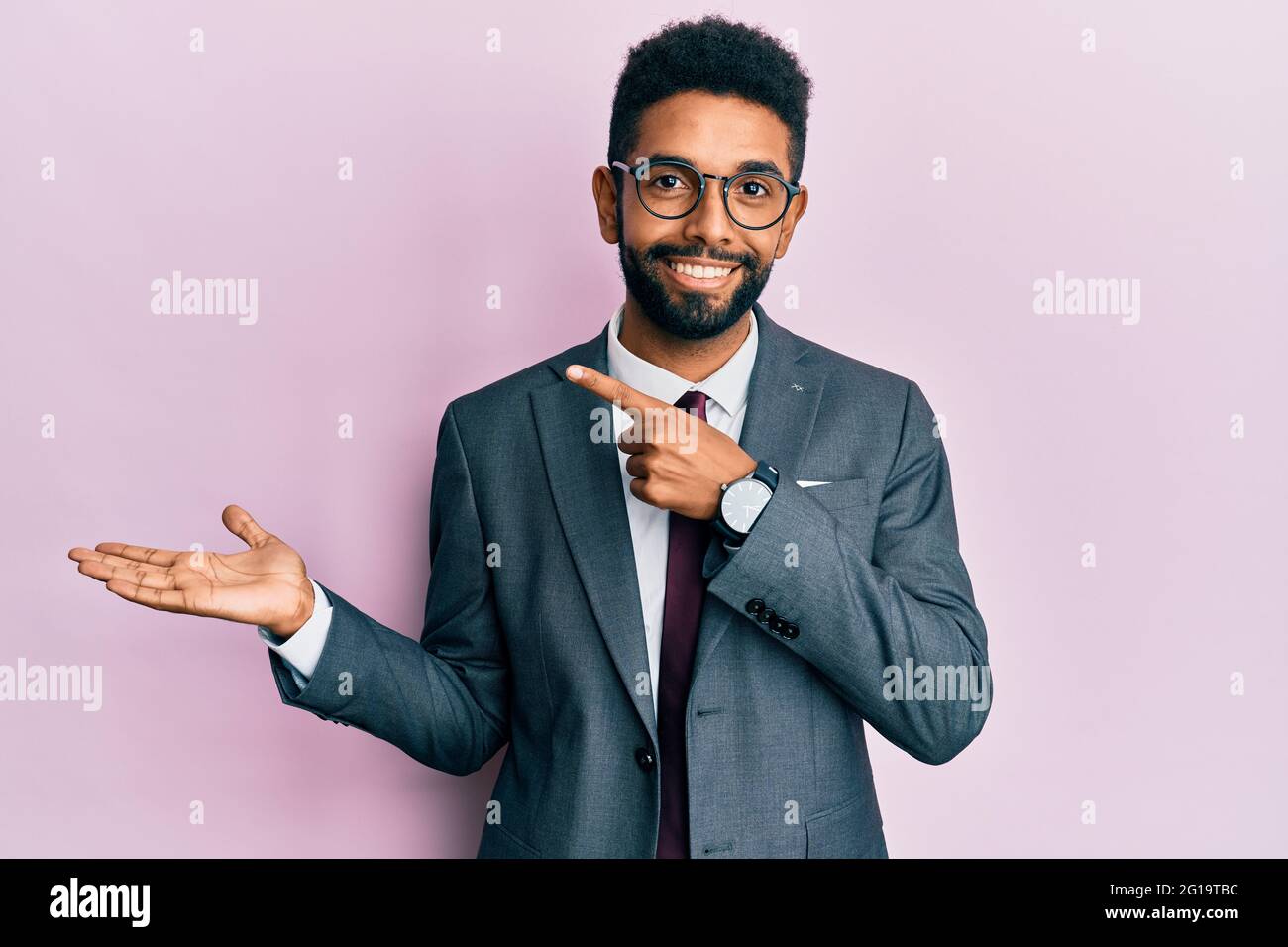 Handsome hispanic business man with beard wearing business suit and tie ... Handsome hispanic business man with beard wearing business suit and tie ...