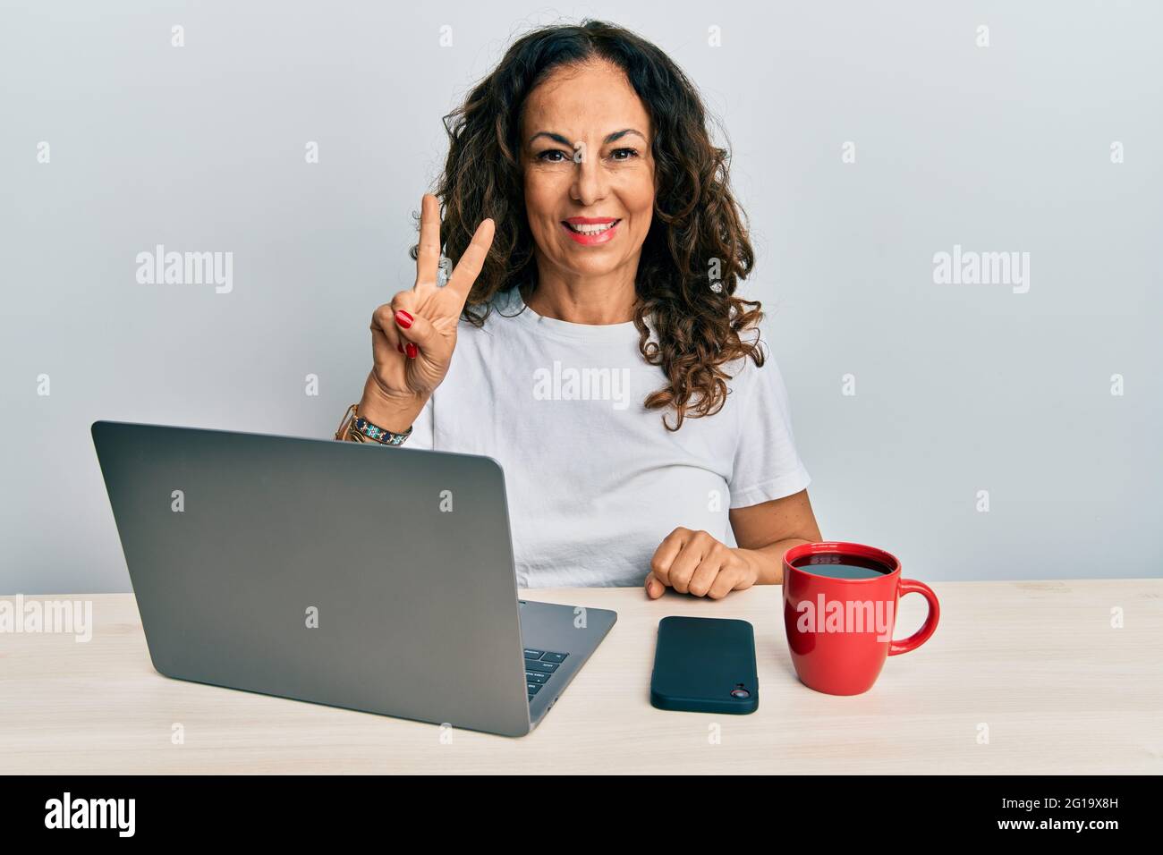 Nice positive girl using hi-res stock photography and images - Alamy