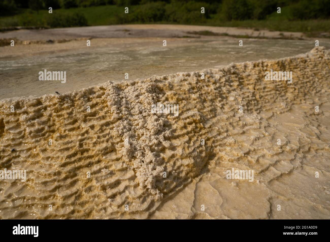 Travertine cascade hi-res stock photography and images - Alamy