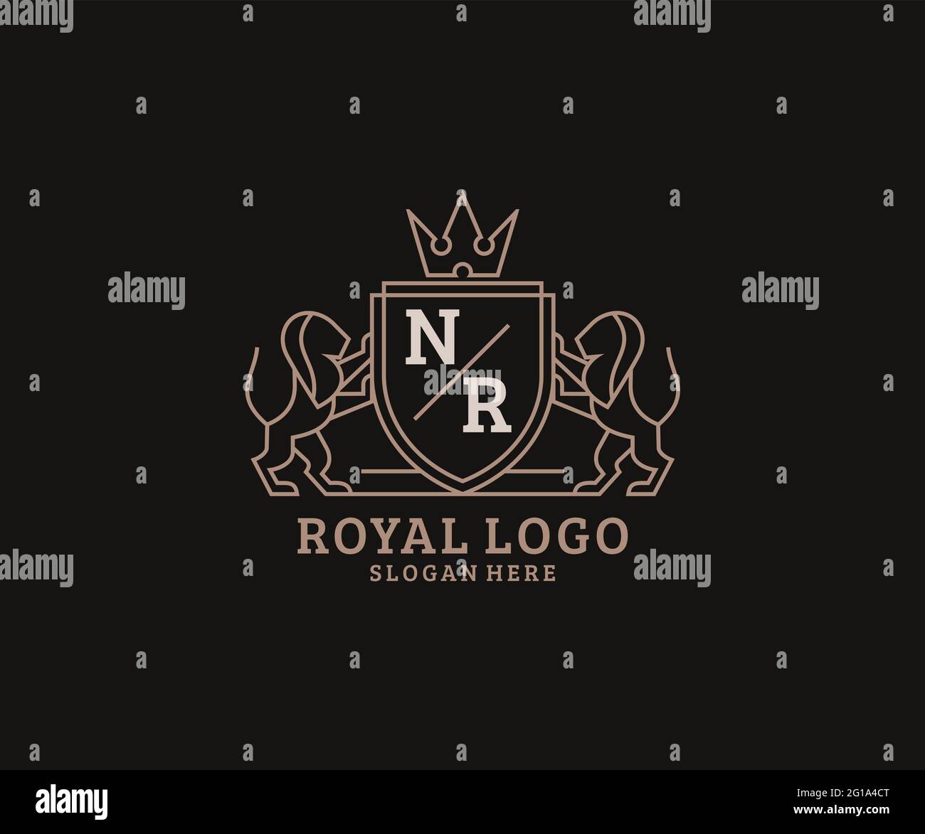 Nr brand logo Stock Vector Images - Alamy