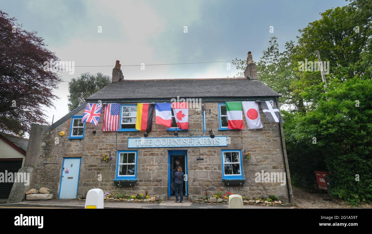 Cornish arms, st ives hi-res stock photography and images - Alamy