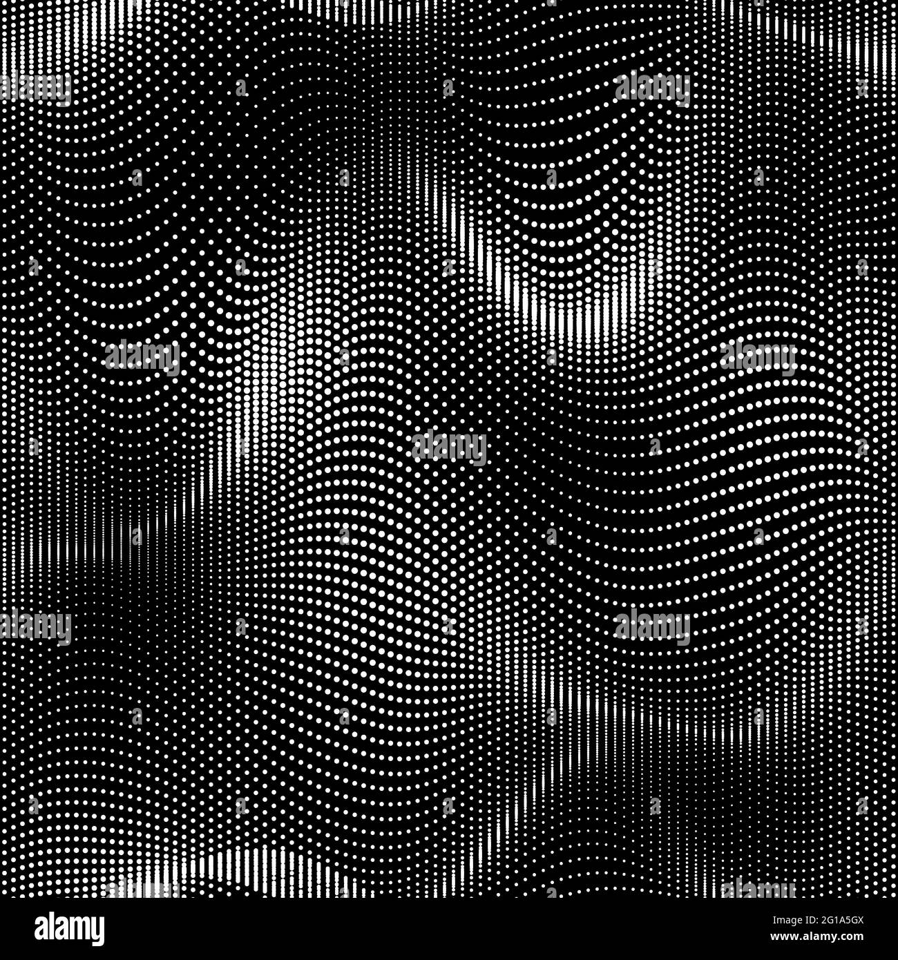 Seamless wavy array of dots pattern for print or digital use Stock ...