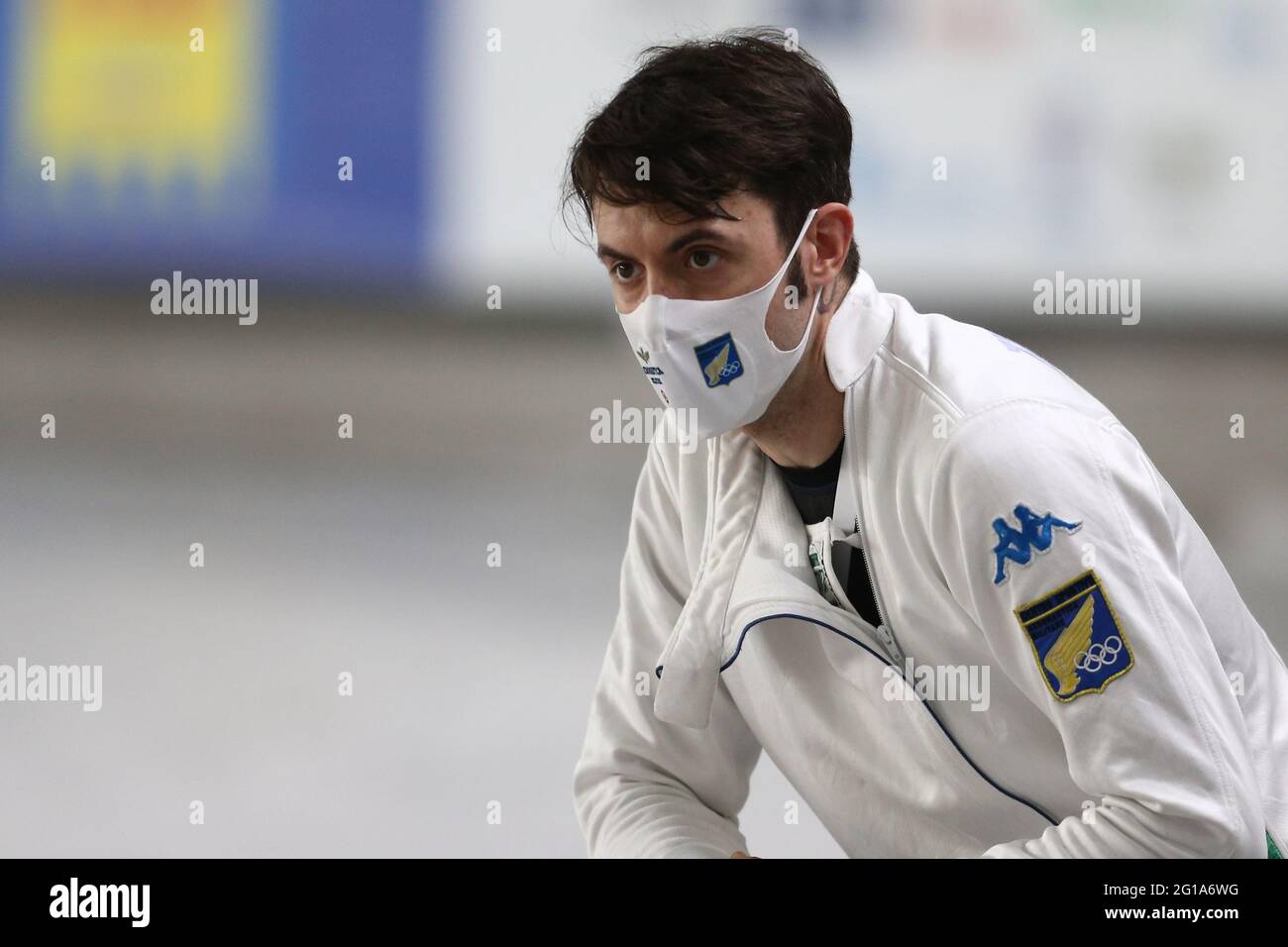 during the Italian Fencing Team Absolute Championships team category ...