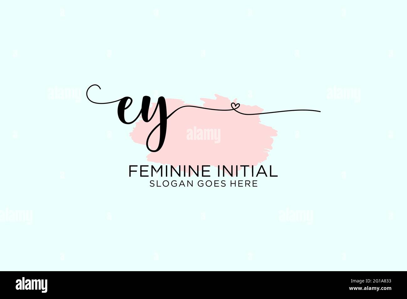Ey logo design hi-res stock photography and images - Alamy