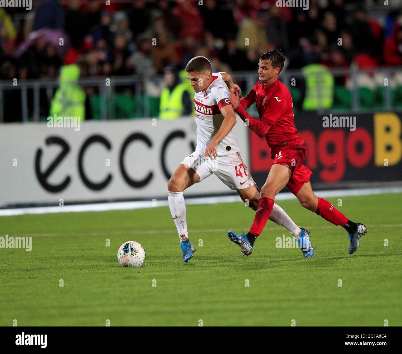 UFA, RUSSIA, SEPTEMBER 20, 2019. The 2019/20 Russian Football Premier ...